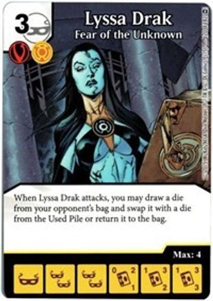 Lyssa Drak - Fear of the Unknown - War of Light - Dice Masters