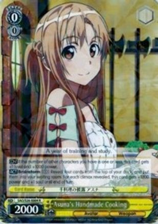 Asuna's Handmade Cooking - Sword Art Online Vol.2 - Weiss Schwarz