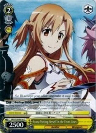 Asuna Putting Herself in the Front Lines - Sword Art Online Vol.2 ...