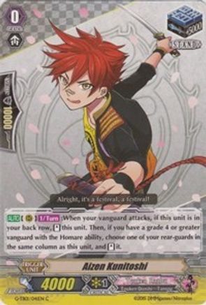 Aizen Kunitoshi - G-TB01: Touken Ranbu (ONLINE) - Cardfight Vanguard