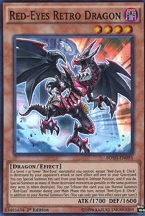 Red-Eyes Retro Dragon - Breakers of Shadow - YuGiOh