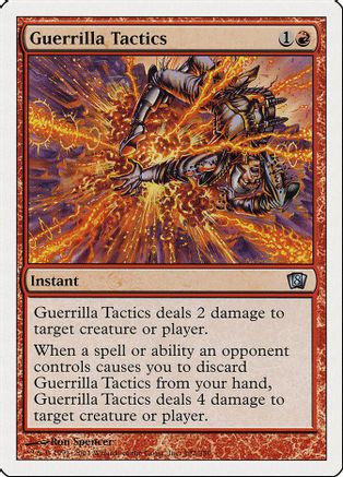 Guerrilla Tactics - 8th Edition - Magic: The Gathering