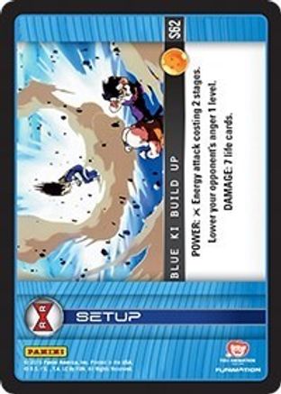 Blue Ki Build Up - Panini: Evolution - Dragon Ball Z TCG