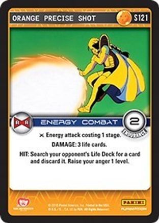 Orange Precise Shot - Panini: Evolution - Dragon Ball Z TCG