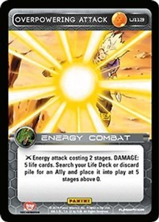 Overpowering Attack - Panini: Set 1 - Dragon Ball Z TCG