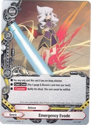 Emergency Evade - Mikado Evolution - Future Card BuddyFight