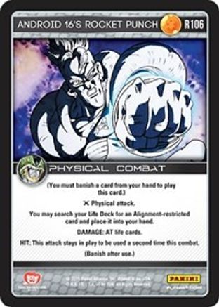 Android 16's Rocket Punch - Panini: Perfection - Dragon Ball Z TCG