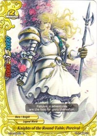 Knights of the Round Table, Percival - Darkness Fable - Future Card ...