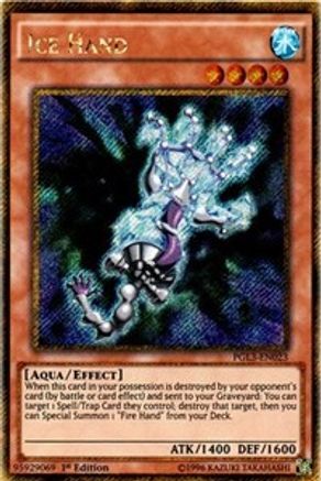 Ice Hand - Premium Gold: Infinite Gold - YuGiOh