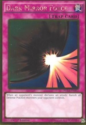 Dark Mirror Force - Premium Gold: Infinite Gold - YuGiOh