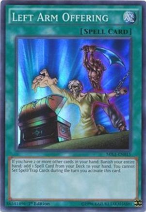 Left Arm Offering - Millennium Pack - YuGiOh