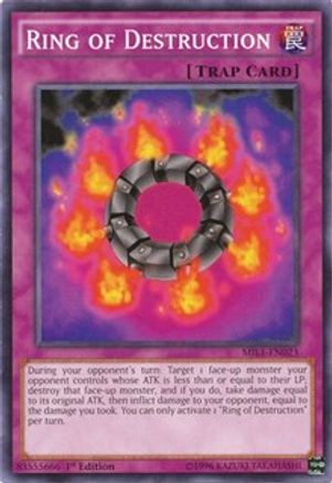 Ring of Destruction - Millennium Pack - YuGiOh