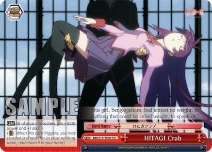 HITAGI Crab (TD) - BAKEMONOGATARI - Weiss Schwarz
