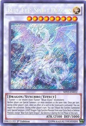 Blue-Eyes Spirit Dragon - Shining Victories - YuGiOh