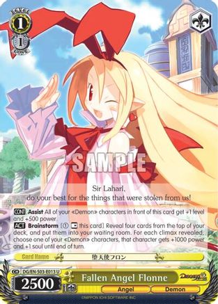 Fallen Angel Flonne - Disgaea - Weiss Schwarz