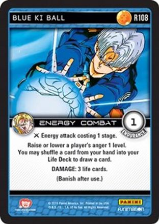 Blue Ki Ball - Panini: Vengeance - Dragon Ball Z TCG