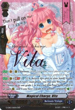 Magical Charge, Vita (Wedding SP) - G-CB03: Blessing of Divas - Cardfight Vanguard