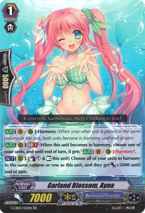 Garland Blossom, Ayna - G-CB03: Blessing of Divas - Cardfight Vanguard