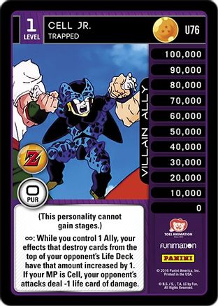 Cell Jr. - Trapped - Panini: Awakening - Dragon Ball Z TCG