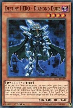 Destiny HERO - Diamond Dude - Destiny Soldiers - YuGiOh