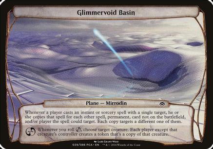 Glimmervoid Basin (Planechase Anthology) - Oversize Cards - Magic: The ...