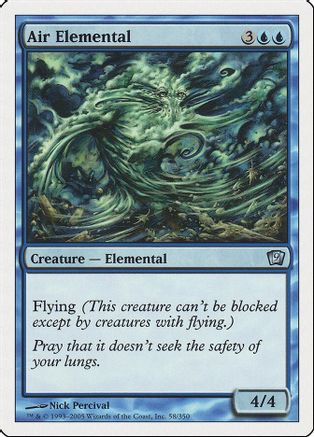 Air Elemental - 9th Edition - Magic: The Gathering