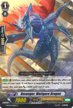 Revenger, Weitgore Dragon - Divine Dragon Caper - Cardfight Vanguard