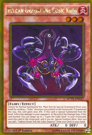 Vulcan Dragni the Cubic King - The Dark Side of Dimensions Movie Pack: Gold Edition - YuGiOh