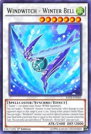 Windwitch - Winter Bell - Raging Tempest - YuGiOh