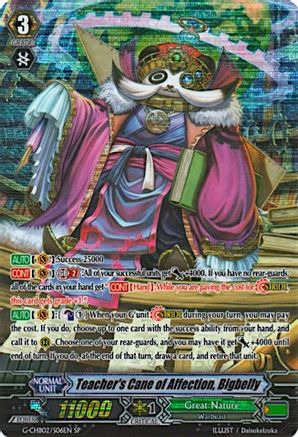 Teacher's Cane of Affection, Bigbelly (SP) - G-CHB02: We ARE!!! Trinity Dragon - Cardfight Vanguard