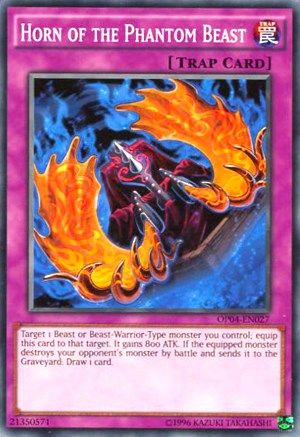 Horn of the Phantom Beast - OTS Tournament Pack 4 - YuGiOh