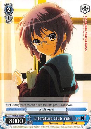 Literature Club Yuki - The Melancholy of Haruhi Suzumiya Extra Booster ...