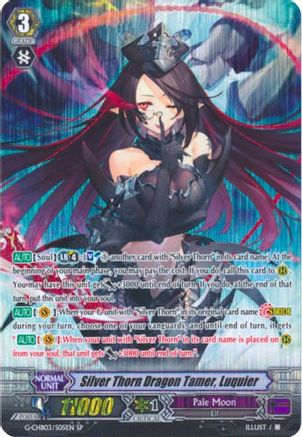 Silver Thorn Dragon Tamer, Luquier (SP) - G-CHB03: Rummy Labyrinth Under the Moonlight ...