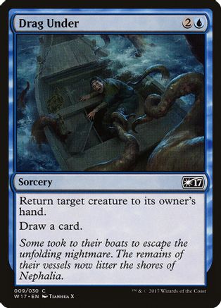 Drag Under - Welcome Deck 2017 - Magic: The Gathering