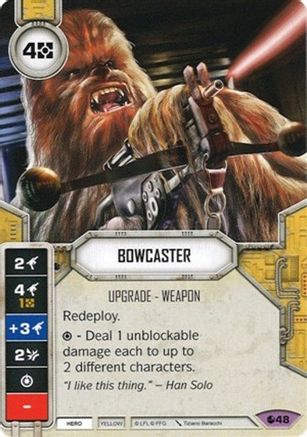 Bowcaster - Spirit of Rebellion - Star Wars: Destiny