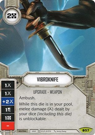 Vibroknife (Card Only) - Spirit of Rebellion - Star Wars: Destiny