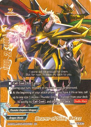 Bearer of Sins, Batzz (BR) - Crossing Generations - Future Card BuddyFight