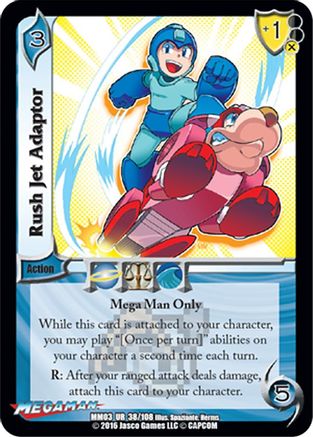 Rush Jet Adapter - Mega Man: Battle for Power - UniVersus