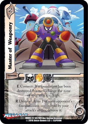 Master of Weaponry - Mega Man: Battle for Power - UniVersus