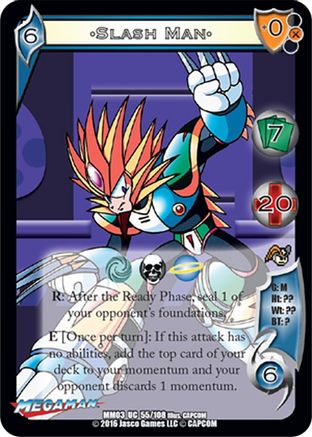 Slash Man - Mega Man: Battle for Power - UniVersus