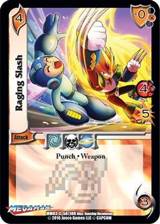Raging Slash - Mega Man: Battle for Power - UniVersus