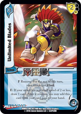 Unlimited Blades - Mega Man: Battle for Power - UniVersus