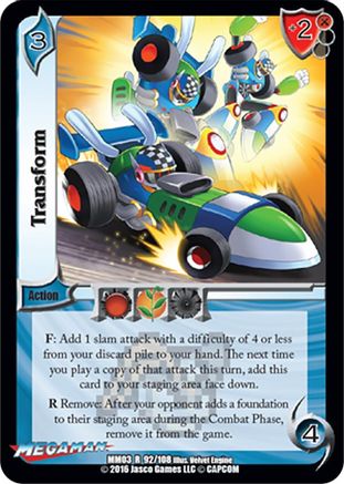 Transform - Mega Man: Battle for Power - UniVersus