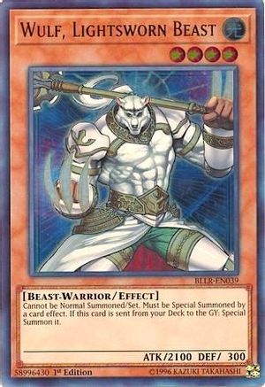 Wulf, Lightsworn Beast - Battles of Legend: Light's Revenge - YuGiOh