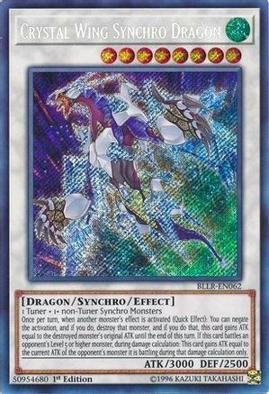 Crystal Wing Synchro Dragon - Battles of Legend: Light's Revenge - YuGiOh
