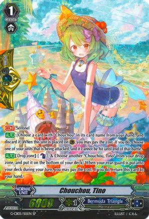 Chouchou, Tino (SP) - G-CB05: Prismatic Divas - Cardfight Vanguard