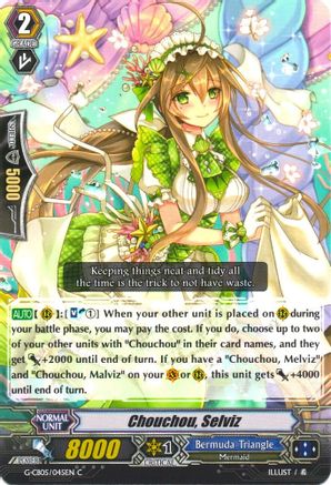 Chouchou, Selviz - G-CB05: Prismatic Divas - Cardfight Vanguard