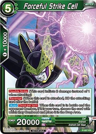 Forceful Strike Cell (Foil Version) - Promotion Cards - Dragon Ball ...