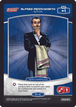 Alfred Pennyworth - Butler - Justice League - MetaX TCG
