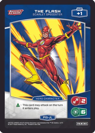 The Flash - Scarlet Speedster - Promotional Cards - MetaX TCG